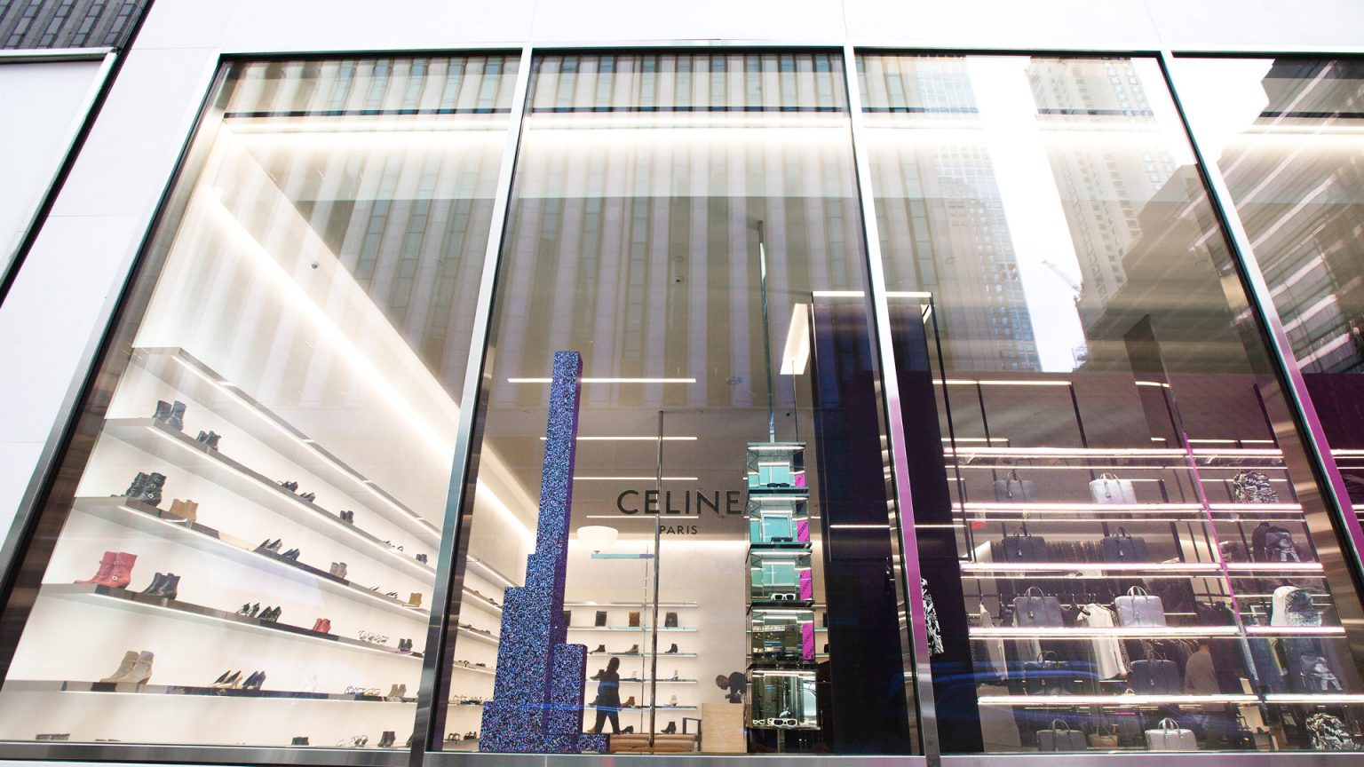 CELINE – NY Retail and Anti-Reflective Coatings – AGNORA
